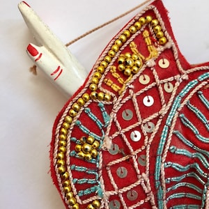 Vintage ASIAN Marionette Puppet HAND CRAFTED Indonesian Stringed Puppet ...