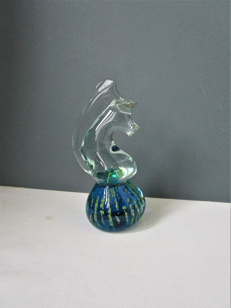 Seahorse Paperweight MDINA ART Glass Malta Maltese Glass - Etsy UK