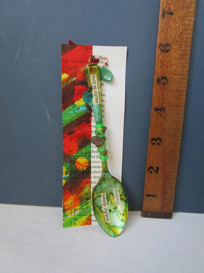 Vintage Silver Plated Teaspoon Altered Spoon Alcohol Ink Spoon | Etsy