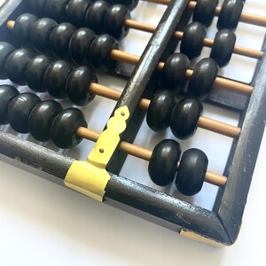 LARGE Vintage CHINESE Abacus Asian Counting Frame CHINOISERIE ...
