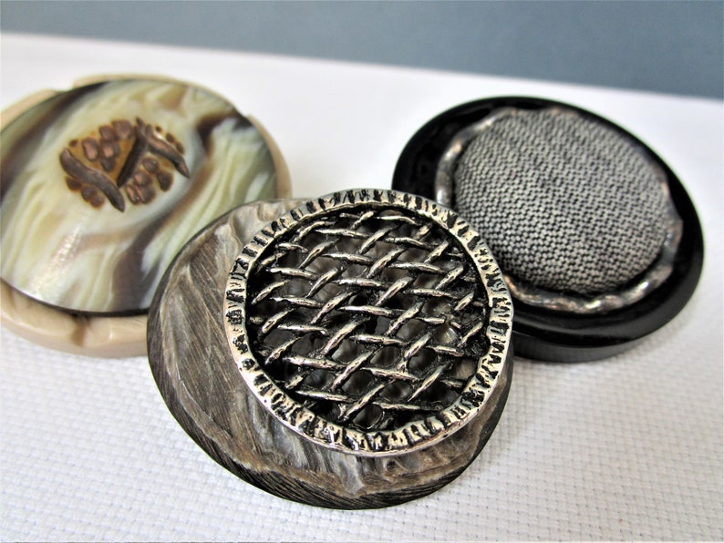 Vintage BUTTON BROOCH Ooak Handmade Brooch Vintage Buttons | Etsy