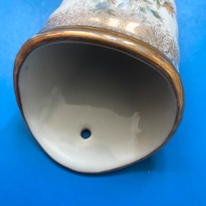 Mid Century LIMOGES Gilded Porcelain Wall Pocket Castel Mark Vintage ...