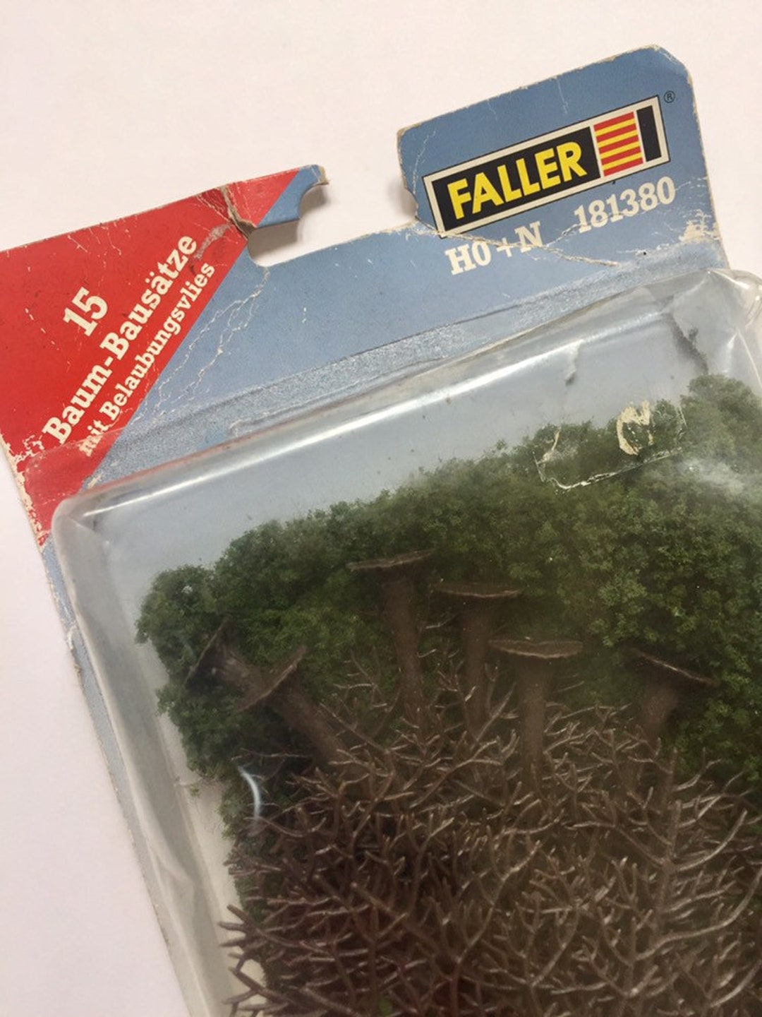 Faller Baum-bausatze Miniature Trees & Flocking OPEN PACK of 14 Trees ...