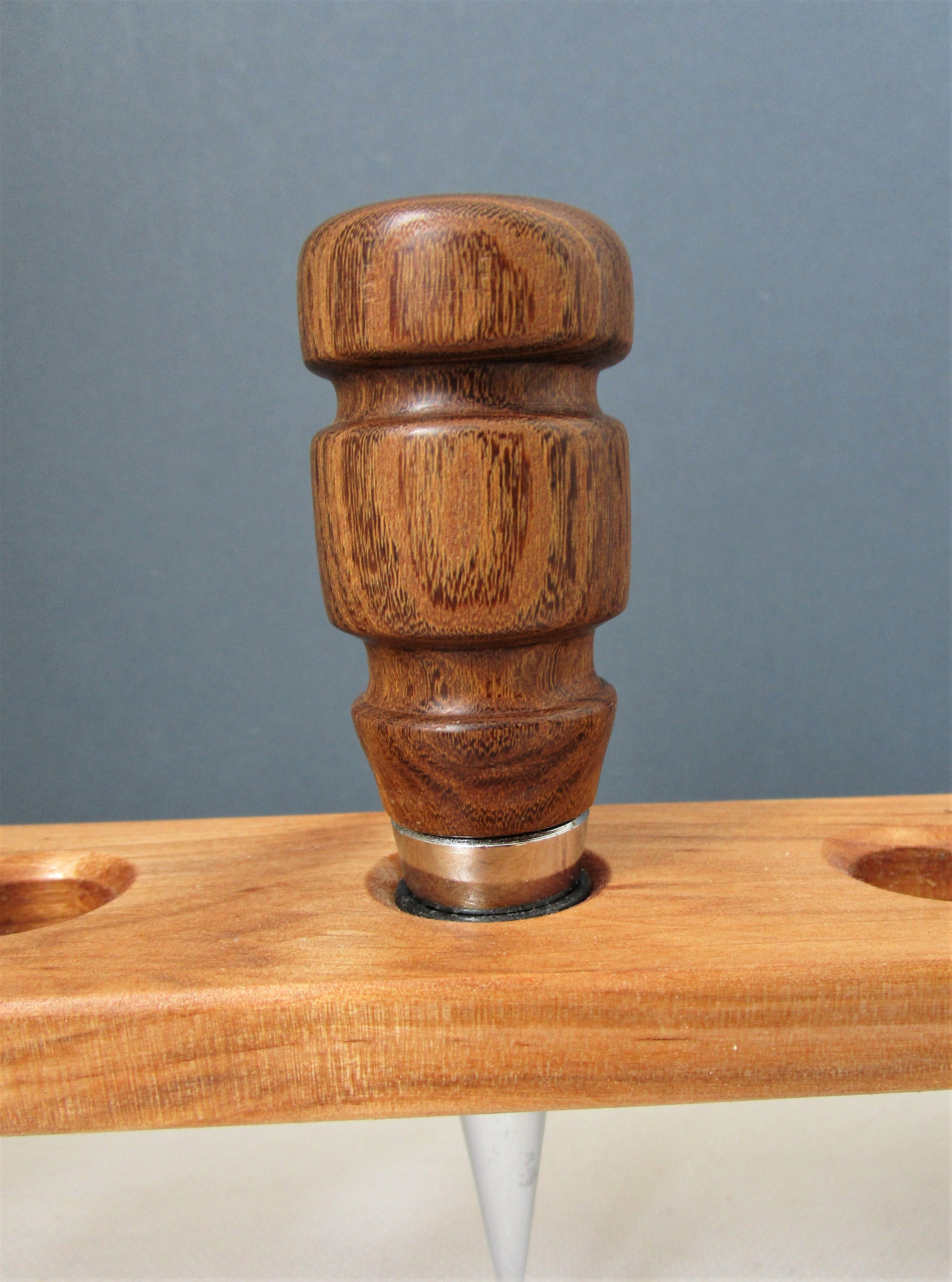 Hand Turned HARDWOOD Bottle Stopper Reclaimed TEAK Bottle Stopper ...
