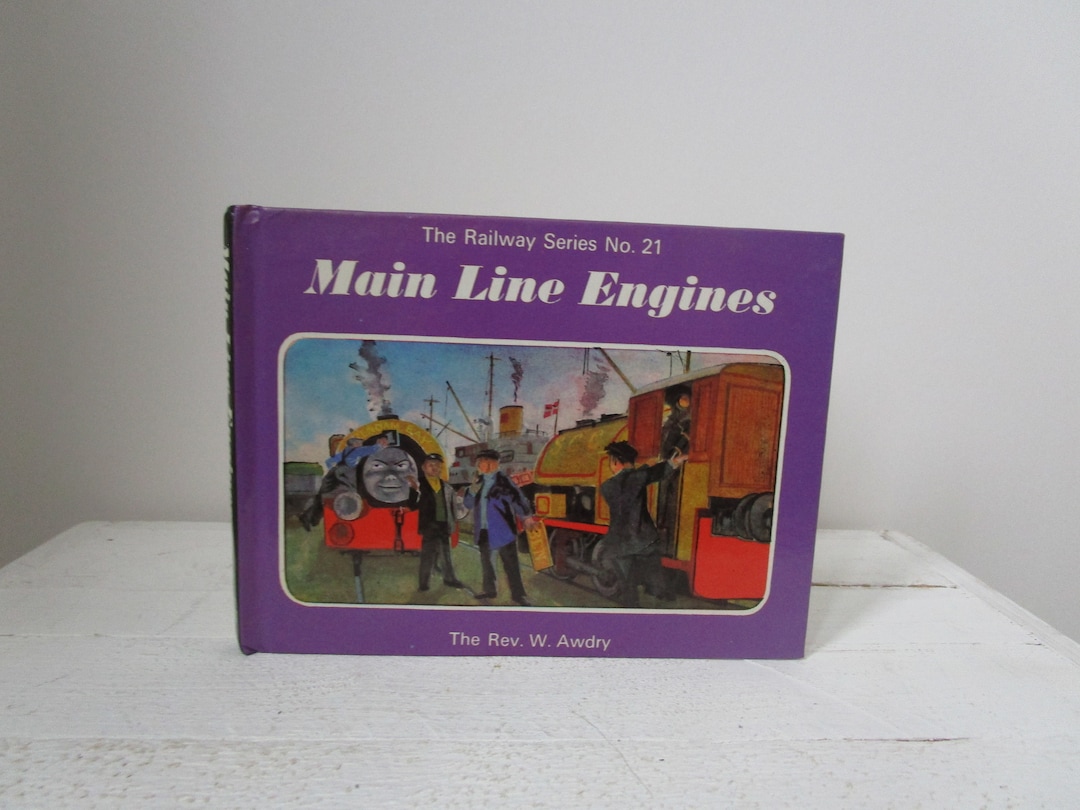 MAIN Line Engines No 21 70s Railway Series COLLECTABLE Retro Hard Back ...