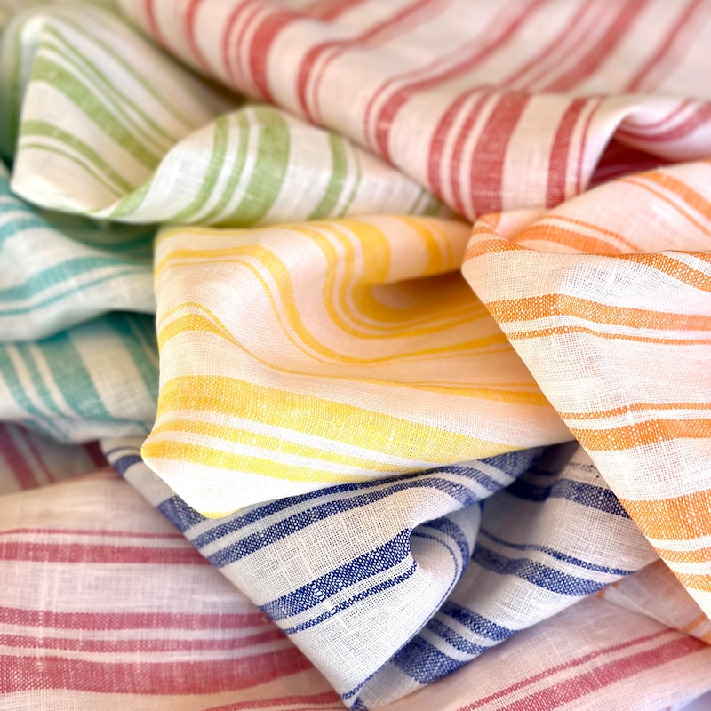 Striped Tea Towels - Etsy