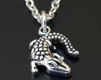 Crocodile necklace | Etsy