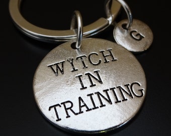Witch keychain | Etsy