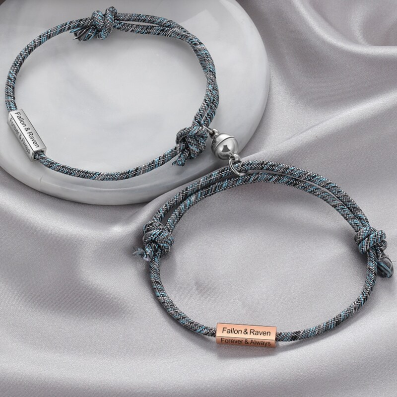 Couples Magnetic Bracelets - Etsy