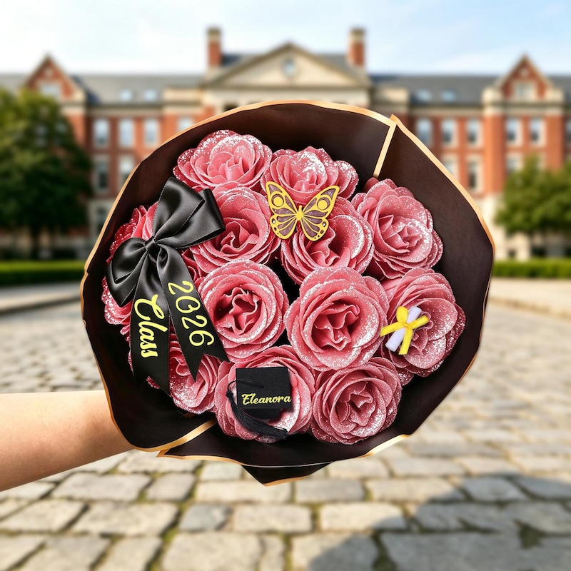 Blue Graduation Roses - Etsy