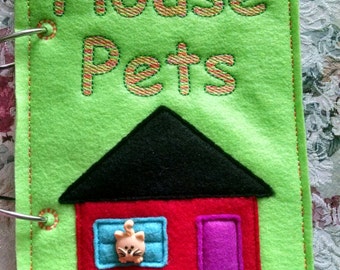 Quiet busy book | Etsy