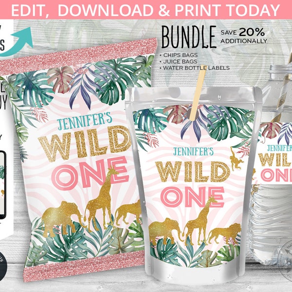 Wild One Birthday Bundle - Etsy