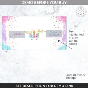 Unicorn Airheads Extreme Candy Wrapper, Airhead Labels, Any Age Magical ...