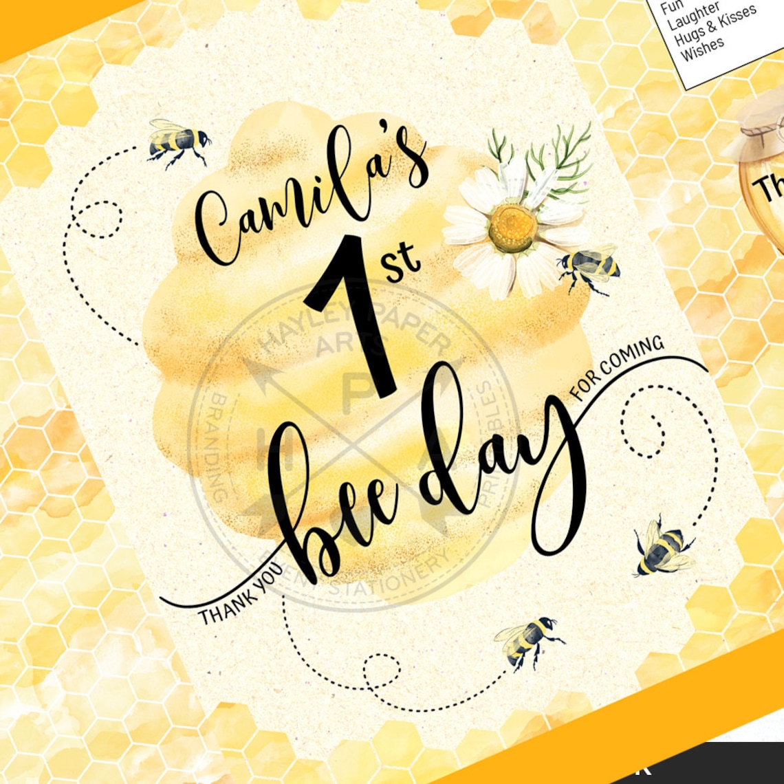 Bee Chip Bag, Snacks Treat Bags, Honey Bee One, Favor Chips Bag, Chips ...