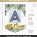 EDITABLE Jungle Alphabet All Letters Banner Garland Safari Animals Wild ...