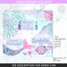 Mermaid Treat Bag Topper Label Under the Sea Mermaids Treats Candy ...