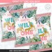 Jungle Wild One Pink Chips Bag, Snacks Treat Bags, Safari Chip Bag ...
