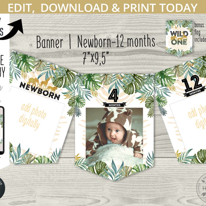 Safari Banner - Etsy