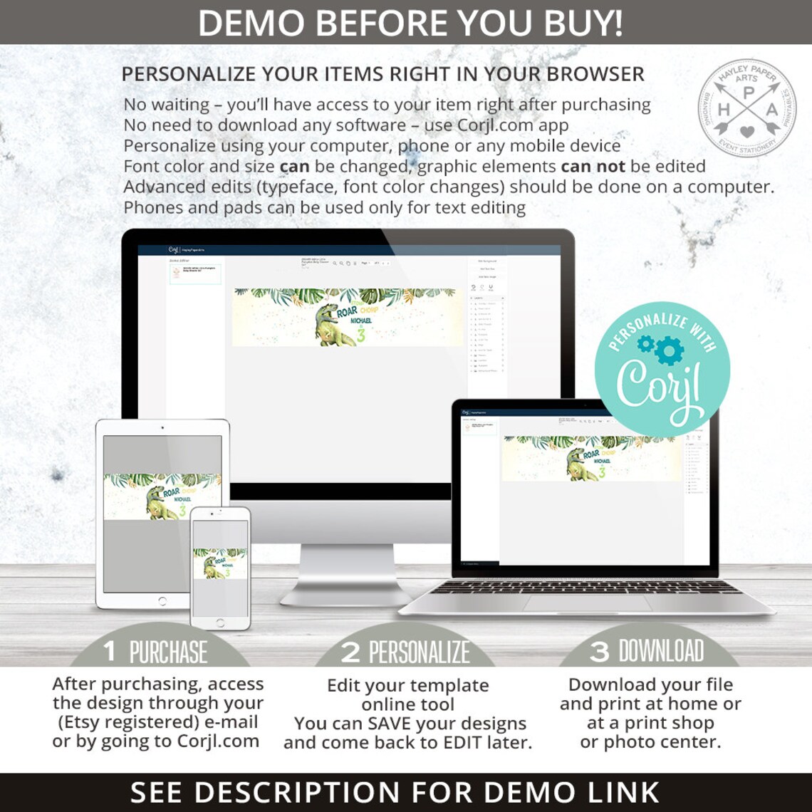 Dinosaur Water Bottle Labels T-rex Dino-mite Party Prehistoric Animals ...