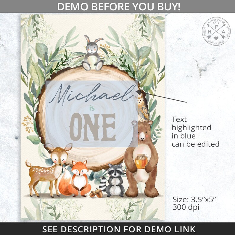 BUNDLE Woodland Animals Chips Bag Juice Bags Water Bottle - Etsy