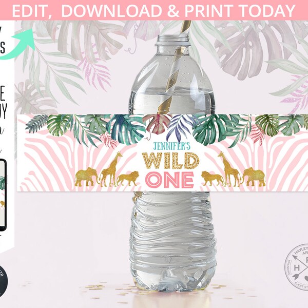 Jungle Labels - Etsy