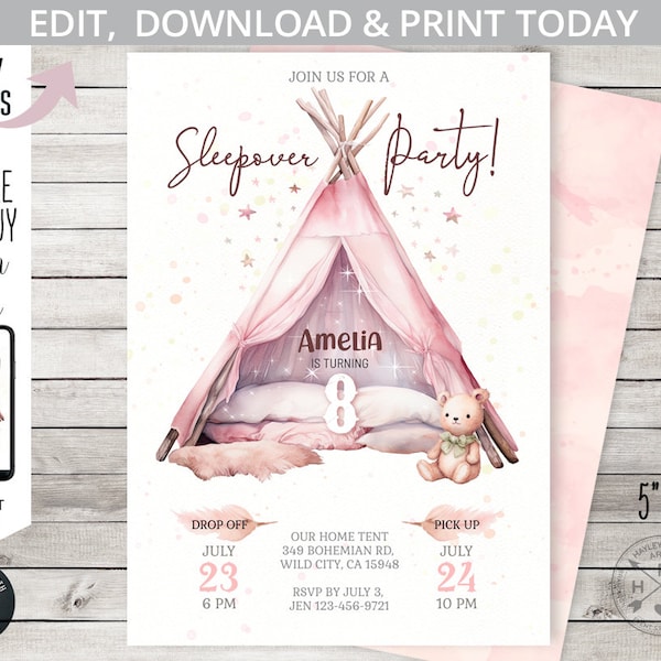 Slumber Party Tents Etsy