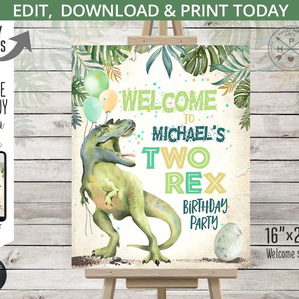 Dinosaur Sign - Etsy