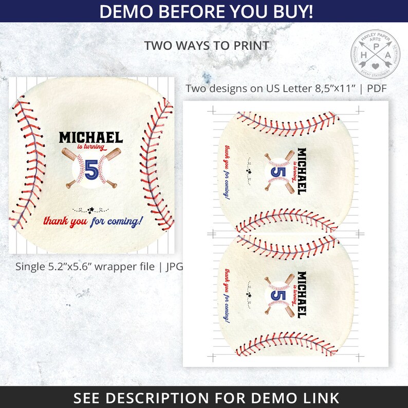 BUNDLE Baseball Chips Bag, Juice Labels, Chocolate Bar Wrapper, Ball ...