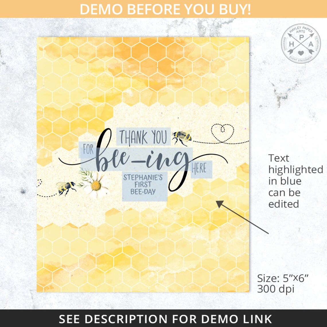 Bee Day Rice Krispies Treats Wrapper Label Bee-ing First - Etsy