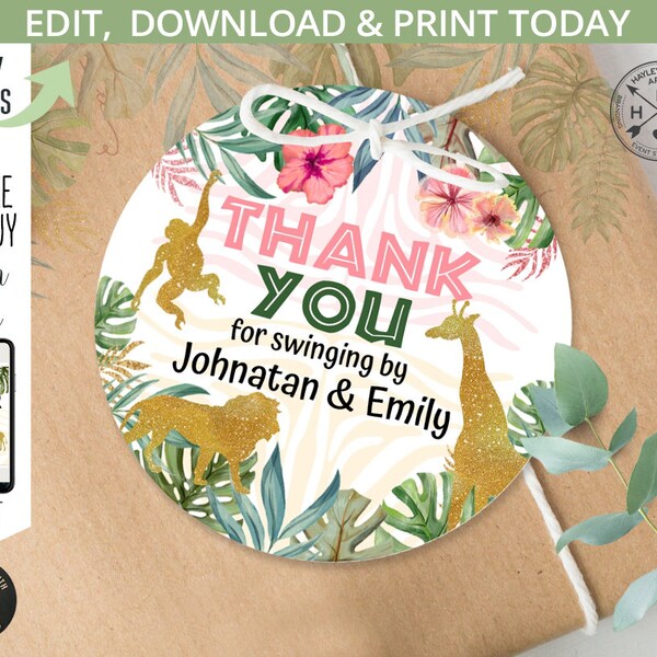 Safari Party Favors - Etsy