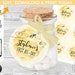 EDITABLE Bee Circle Favor Thank You Tag Bee-day Round Gift Tags Sticker ...