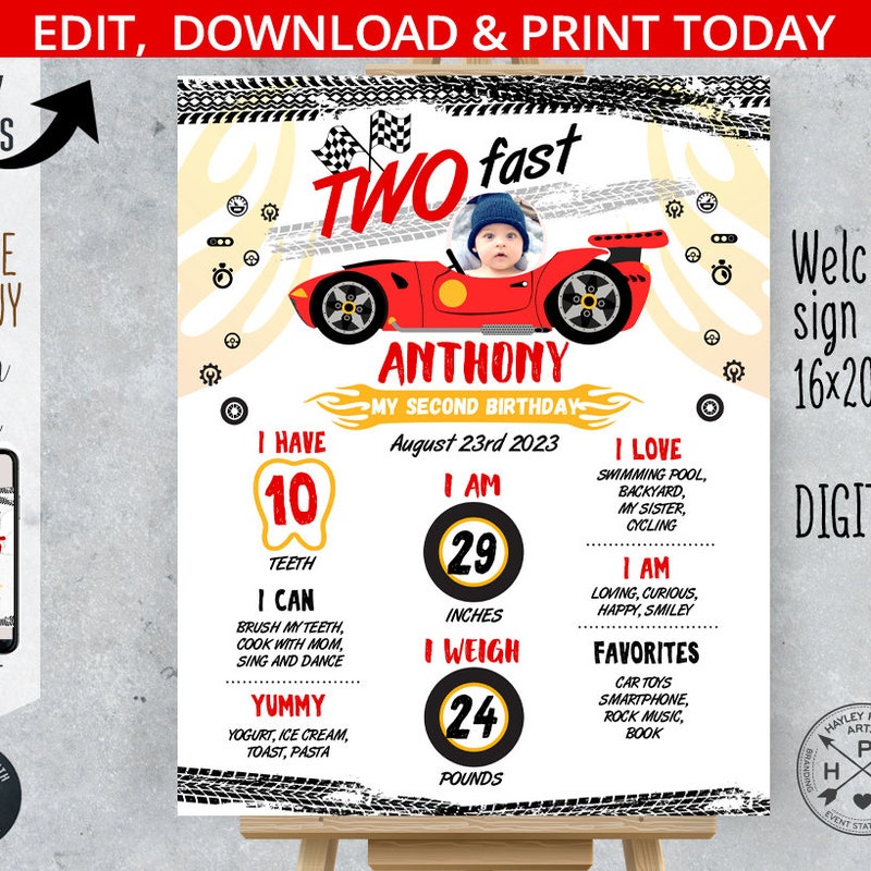 Two Fast Sign - Etsy