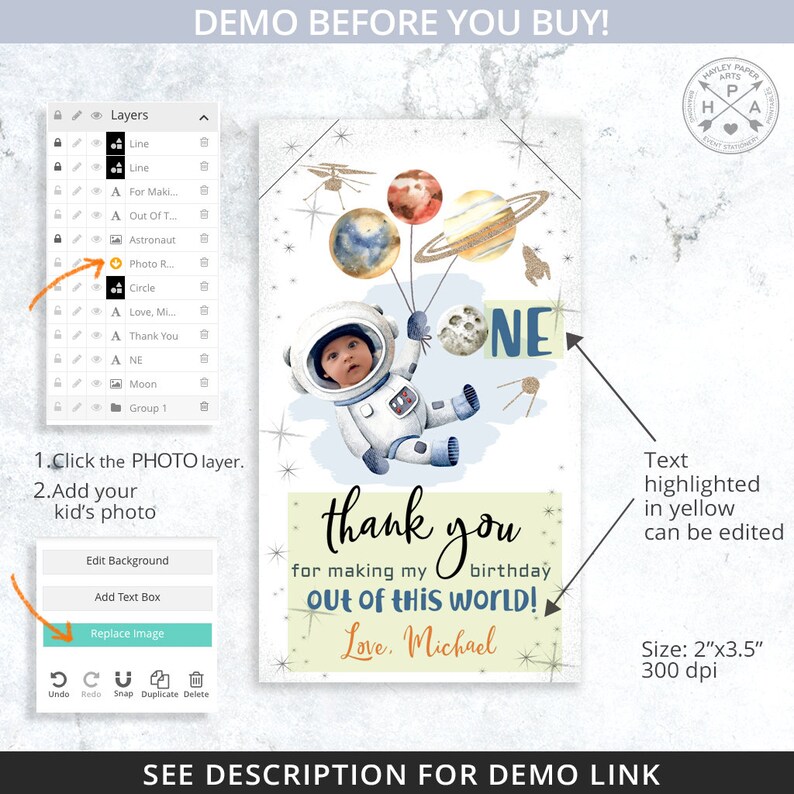 Outer Space Favor Tags Galaxy Boy Astronaut Tag Planets Around - Etsy