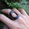 Wooden Ring, Teak Wood, Statement Ring, for Women, Jewelry, Wooden ...