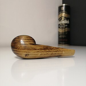 Wooden Pipe, Rhodesian, Burnt Oak Wood, Made to Order, No Stains ...