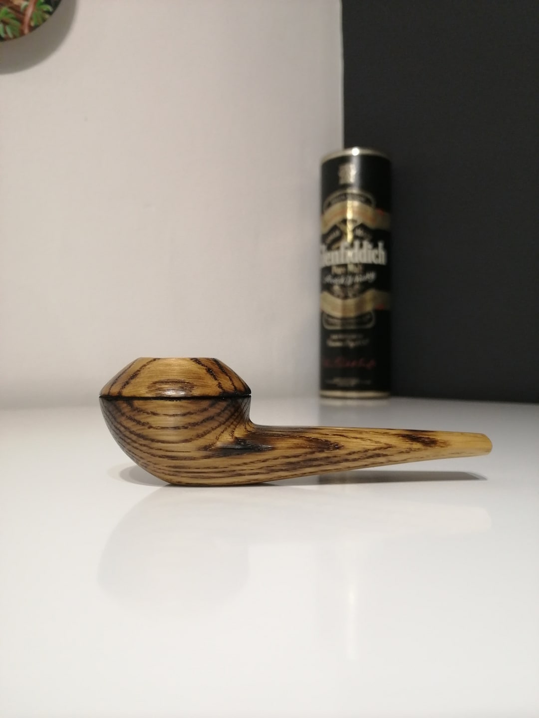 Wooden Pipe, Rhodesian, Burnt Oak Wood, Made to Order, No Stains ...