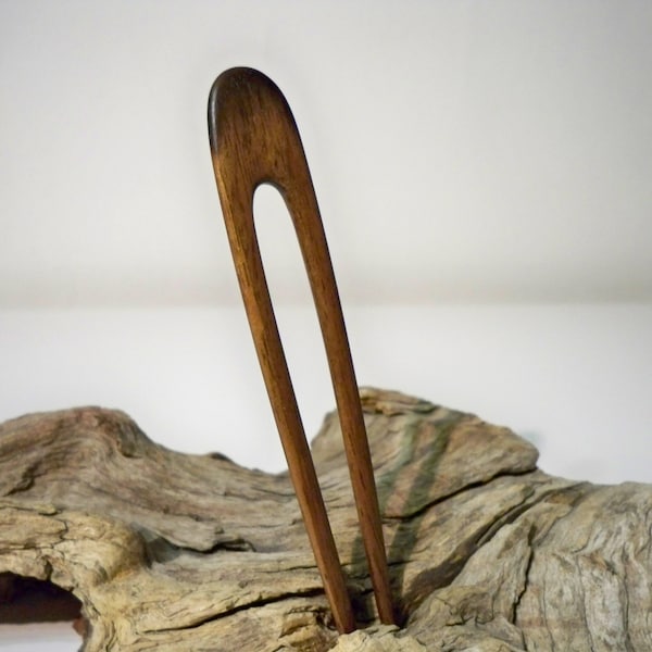 Wooden Hair Pin - Etsy