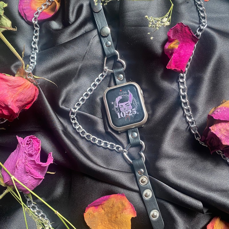 Goth Apple Watch Chain - Etsy