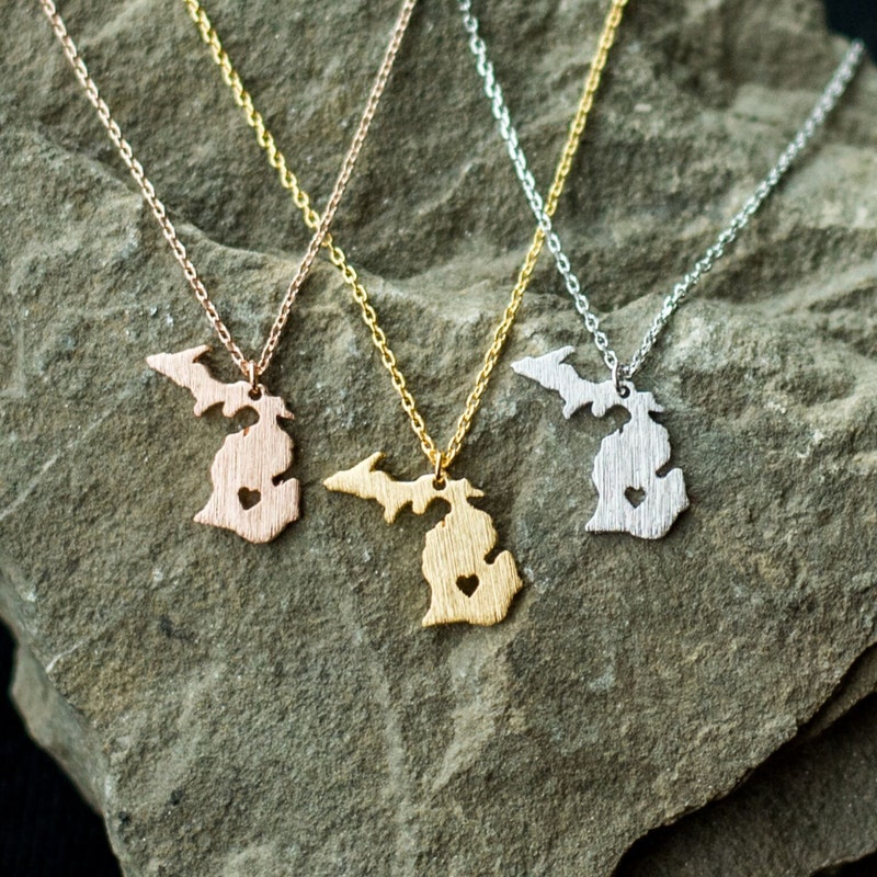 Michigan Jewelry - Etsy