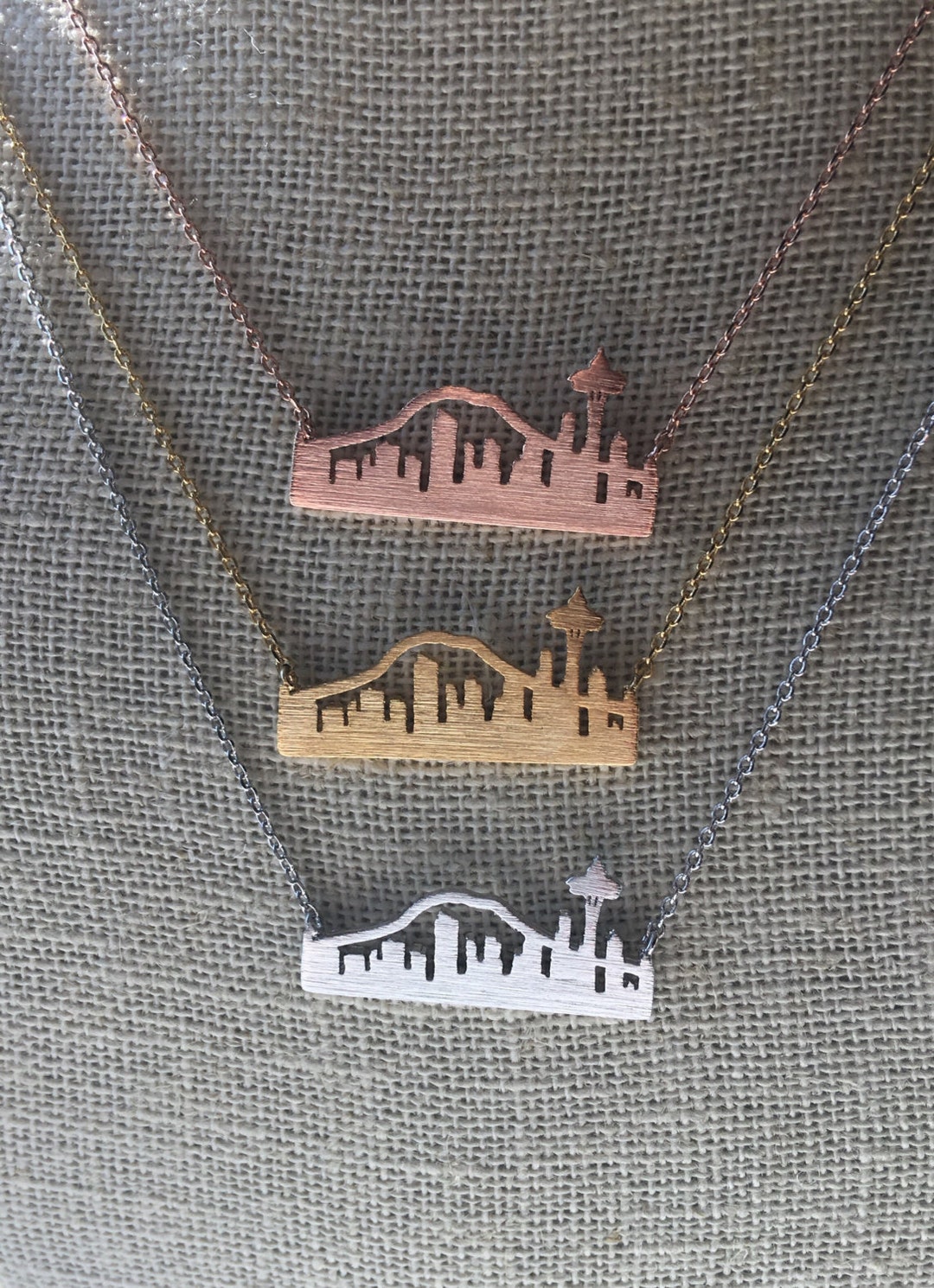 Seattle Jewelry, Seattle Skyline - Etsy