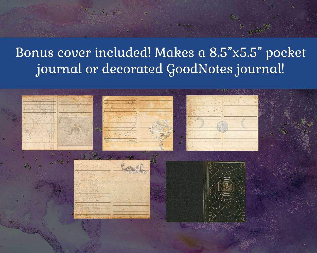 Printable, Digital Journal: the Alchemist's Journal Goodnotes Journal ...