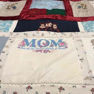 Keepsake Quilt, Memory Quilt, Keepsake Blanket, Remembrance Gifts, Gifts for Loved Ones, Memory ...