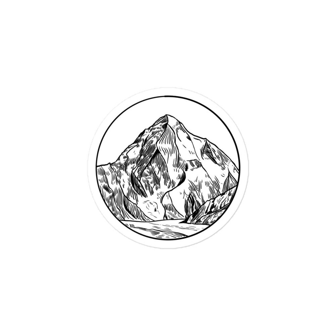 K2 Centered White Background Sticker - Etsy