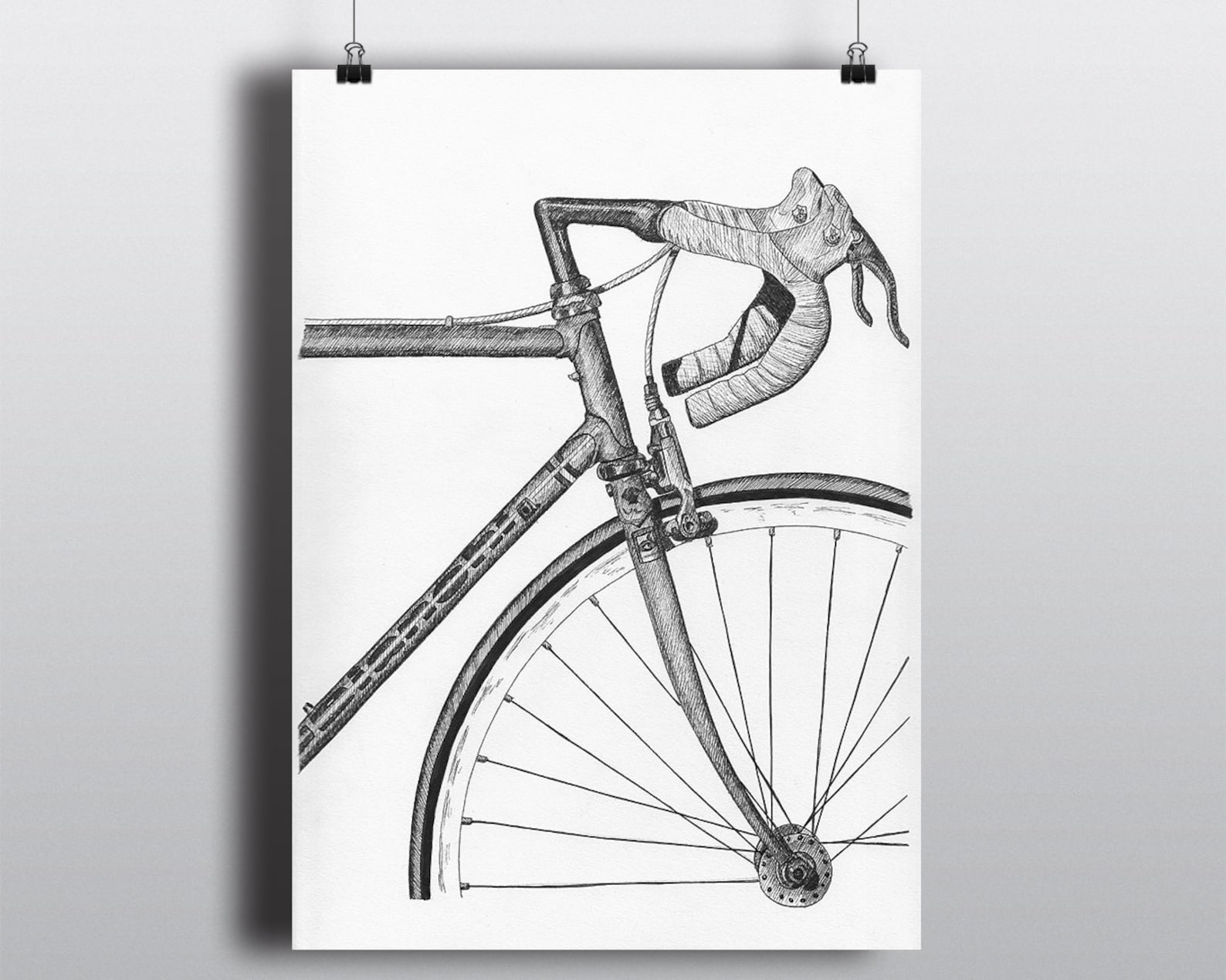 Bicycle Art Print, Bike Art Print, Vintage Bicycle Art : 3-piece ...