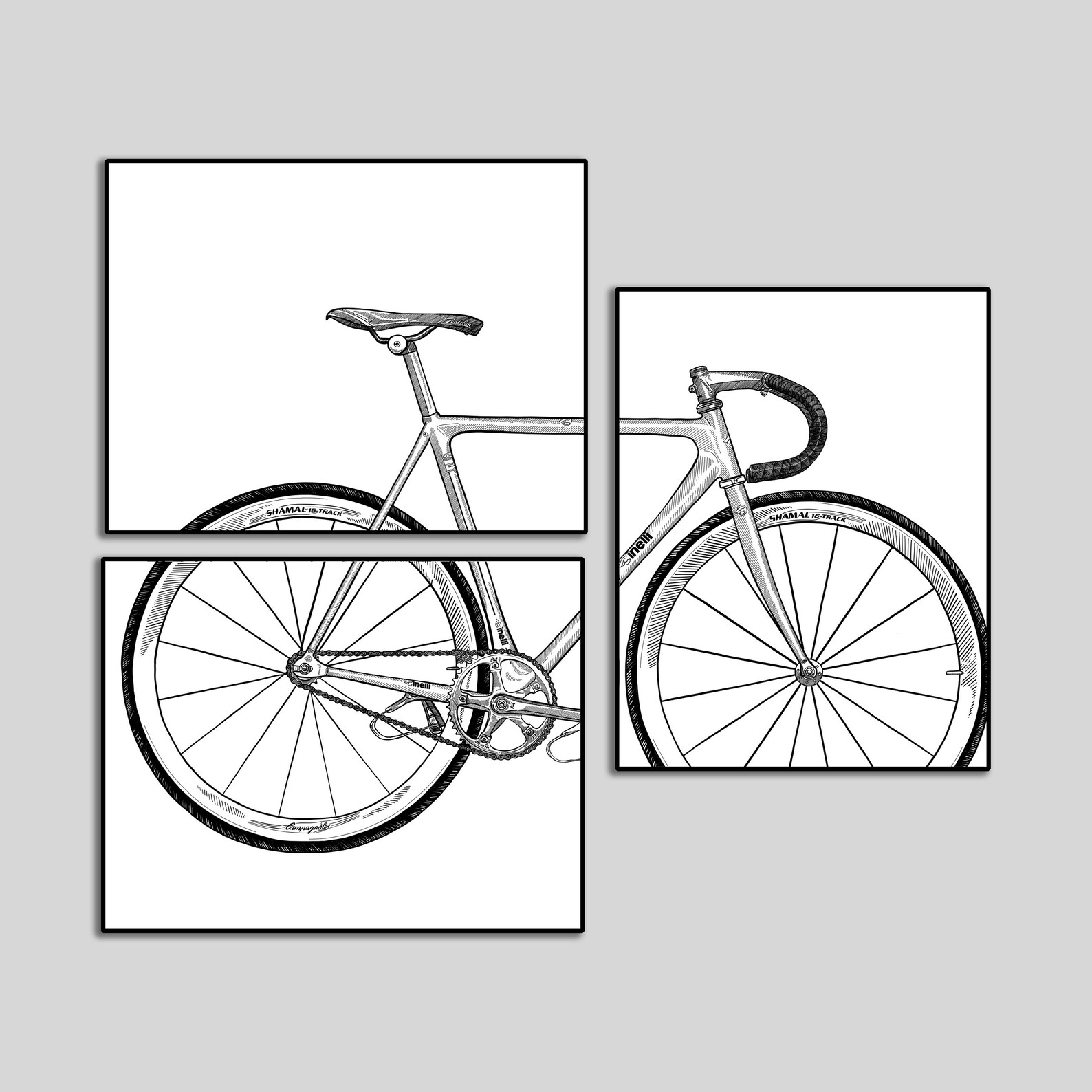 Bicycle Art Print Bike Art Print Vintage Bicycle Art : - Etsy