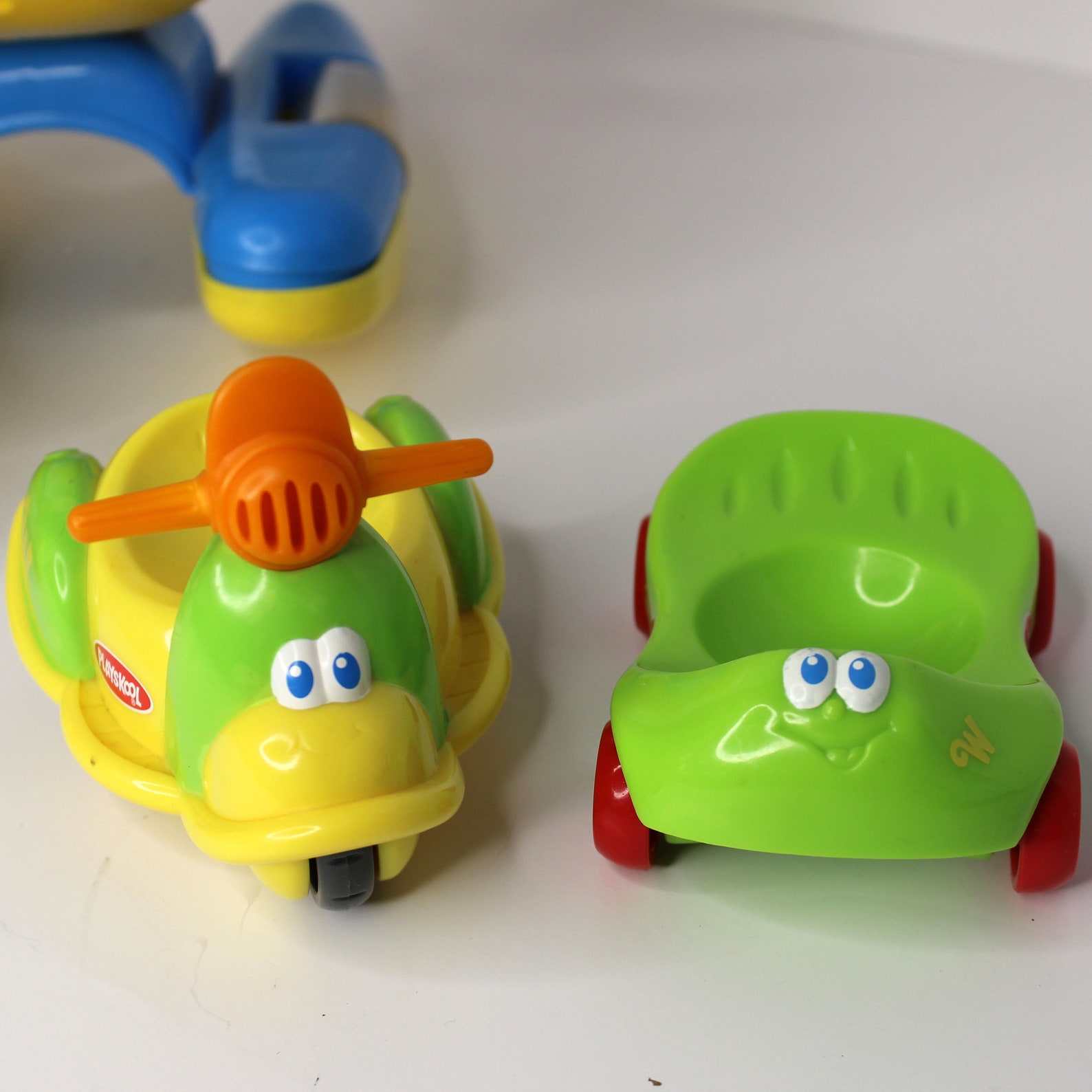 Vintage 1987 Playskool Weebles Helicopter Sea Plane and 2003 Tricycle ...