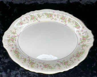 Federal Syracuse China Made in America Dearborn Pattern 14 Inch Serving ...