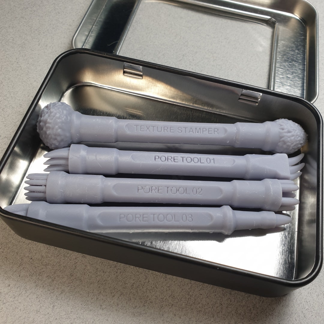 Set of 3D Printed Skin Texture Sculpting Tools - Etsy