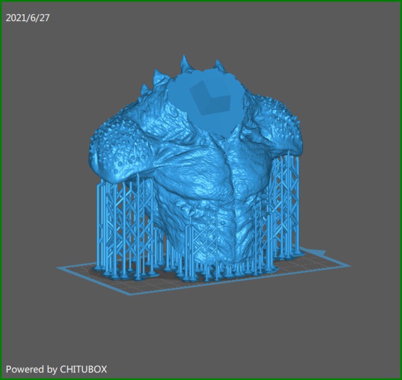 Xeno Beast 2 STL File for 3D Printing - Etsy