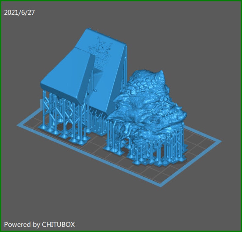 Xeno Beast 2 STL File for 3D Printing - Etsy